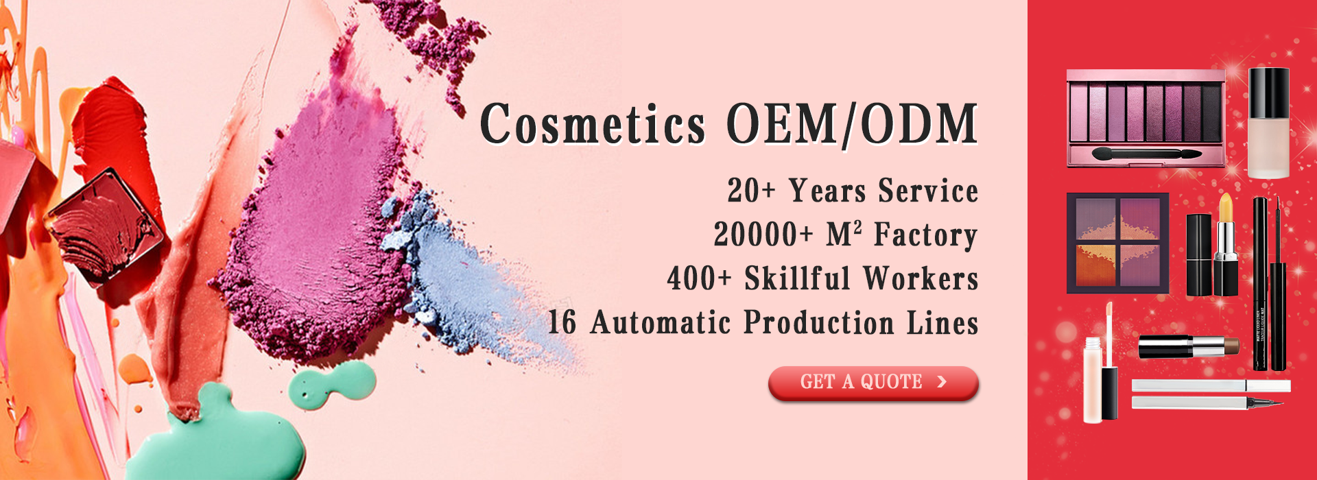 Cosoran Cosmetics Makeup OEM Manufacturer - Cosoran
